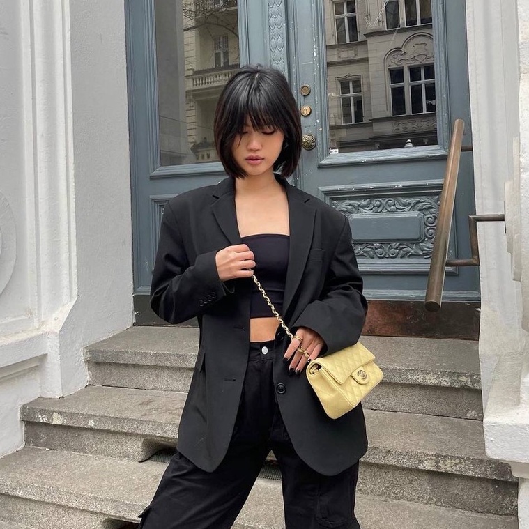 Jual vasyaa basic blazer outer luaran bahan premium | Shopee Indonesia