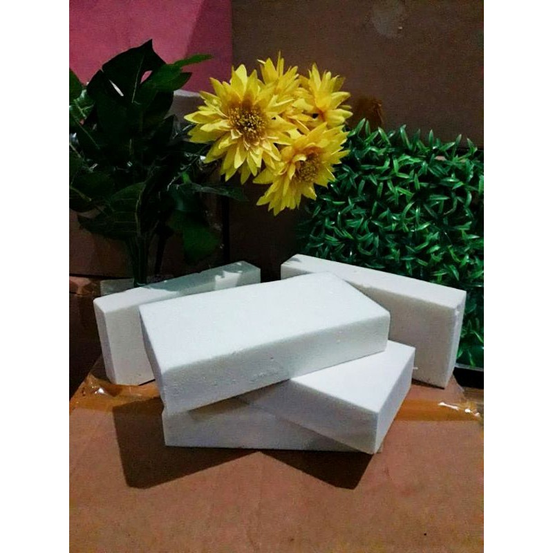 Jual floral foam kering || oasis kering || busa bunga kering || tebal ...