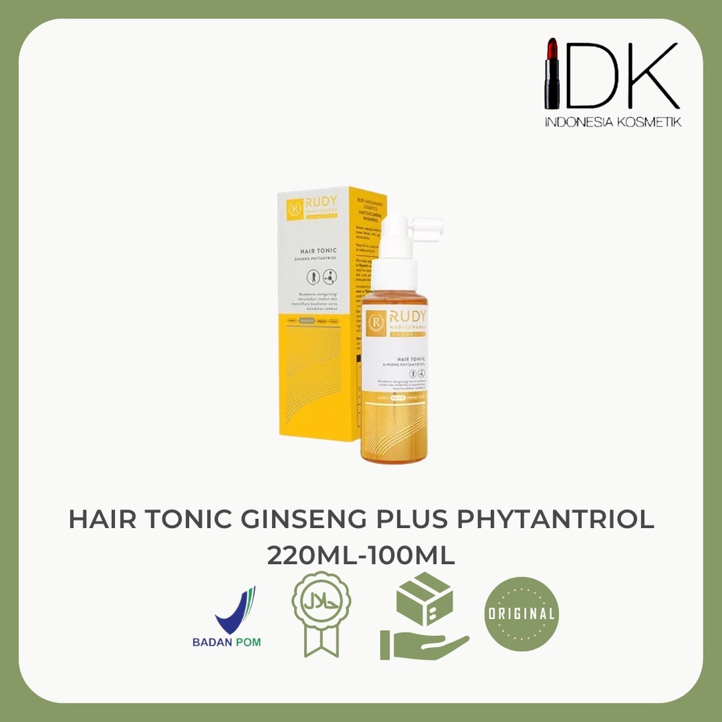 Jual Rudy Hadisuwarno Hair Tonic Ginseng Phytantriol 100ml/220ml ...