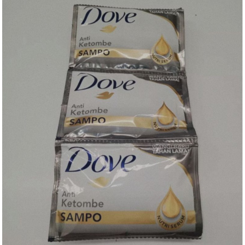 Jual Sampo Dove Sachet Renceng 9ml | Shopee Indonesia