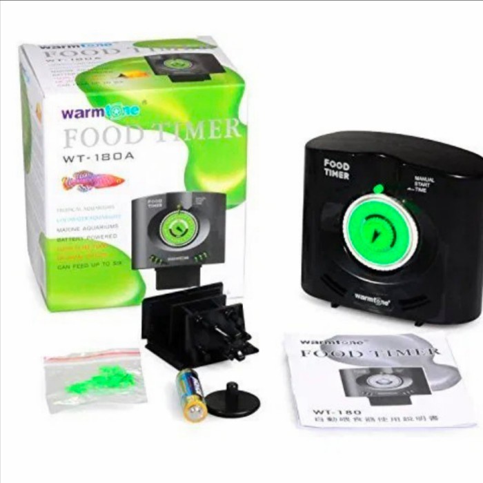 Jual FISH FOOD TIMER TEMPAT MAKAN IKAN OTOMATIS WT 180 WARM TONE ...