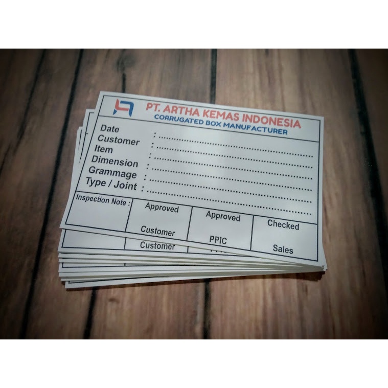 Jual Stiker Label Perusahaan | Shopee Indonesia