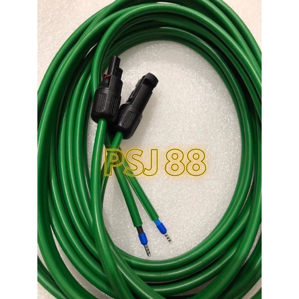 Jual Twin Kabel 2x2.5mm2 Solar Panel 5 Meter + MC4 Connector + Ferrules ...