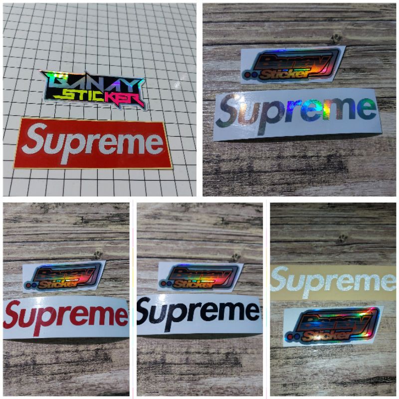 Jual STICKER SUPREME CUTTING | Shopee Indonesia