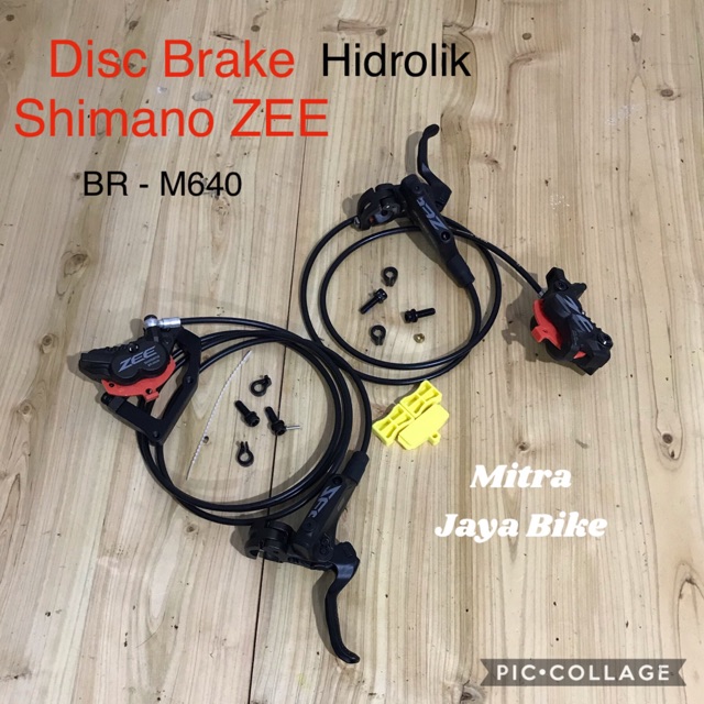 Jual Disc Brake Rem Hidrolik Shimano ZEE BR-M640 Japan | Shopee Indonesia