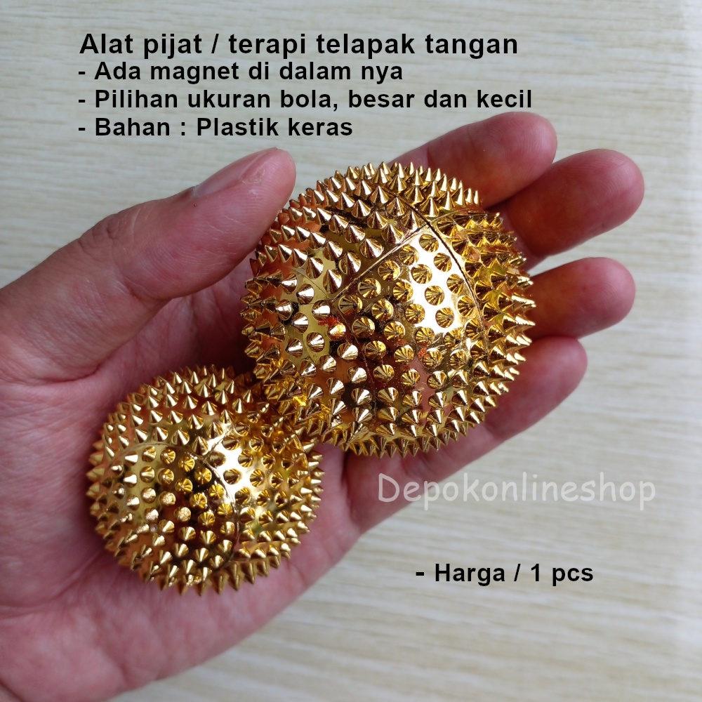 Jual Bola Magnet Terapi Telapak dan Jari Tangan Stroke Alat Pijat ...