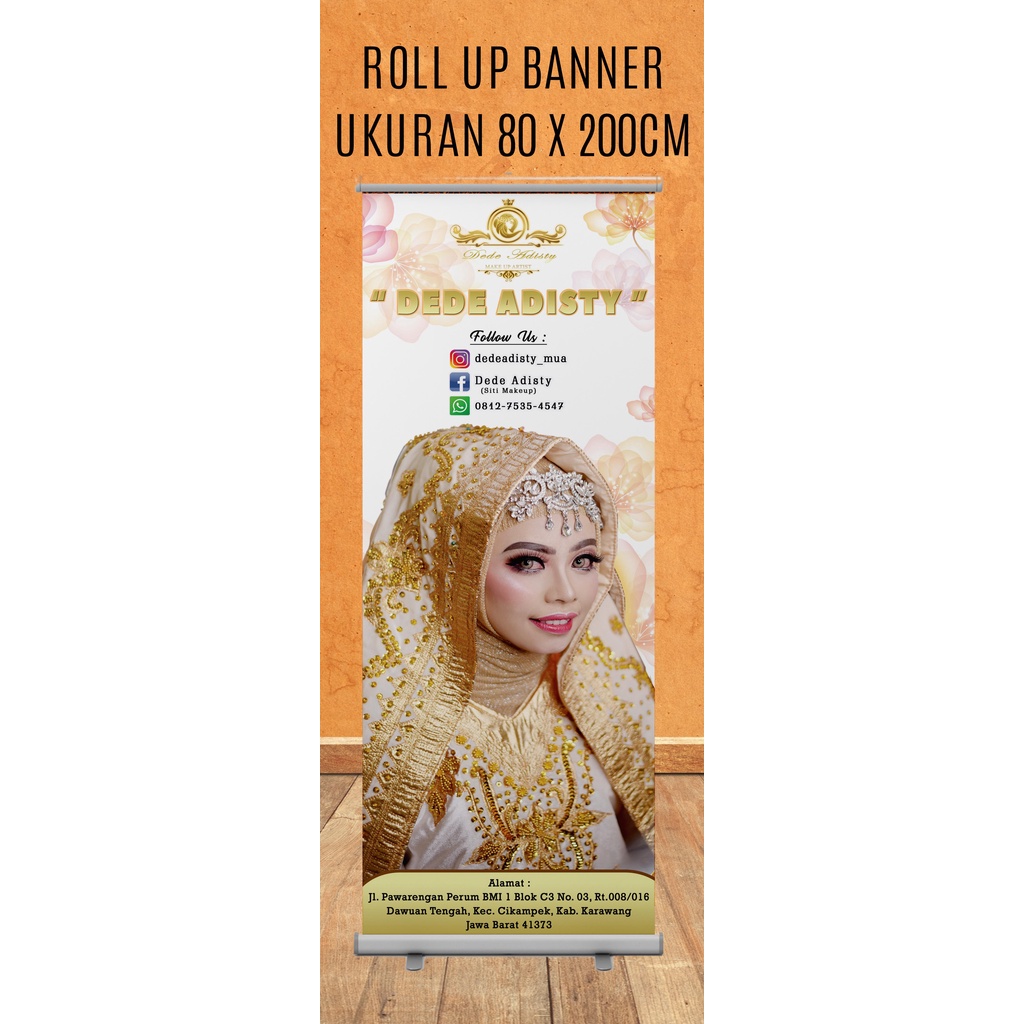 Jual BANNER ACARA PERNIKAHAN MAKEUP PENGANTIN SPANDUK WEDDING ORGANIZER ...