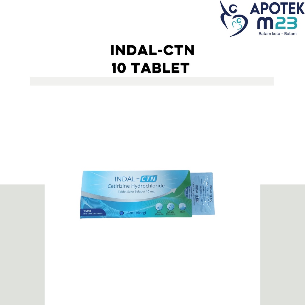 Jual INDAL-CTN (1 Strip isi @10 Tablet) | Shopee Indonesia
