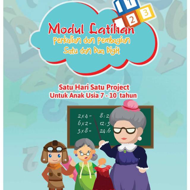Jual Modul Perkalian dan Pembagian Satu dan Dua Digit | Shopee Indonesia