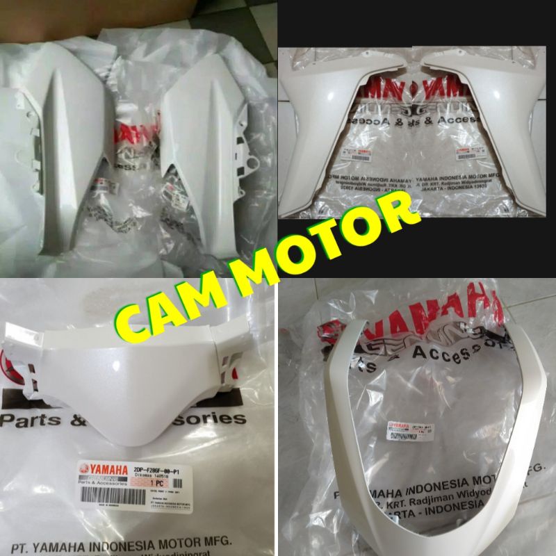 Jual PAKET BODY DEPAN HALUS NMAX LAMA OLD PUTIH ORIGINAL YGP | Shopee ...