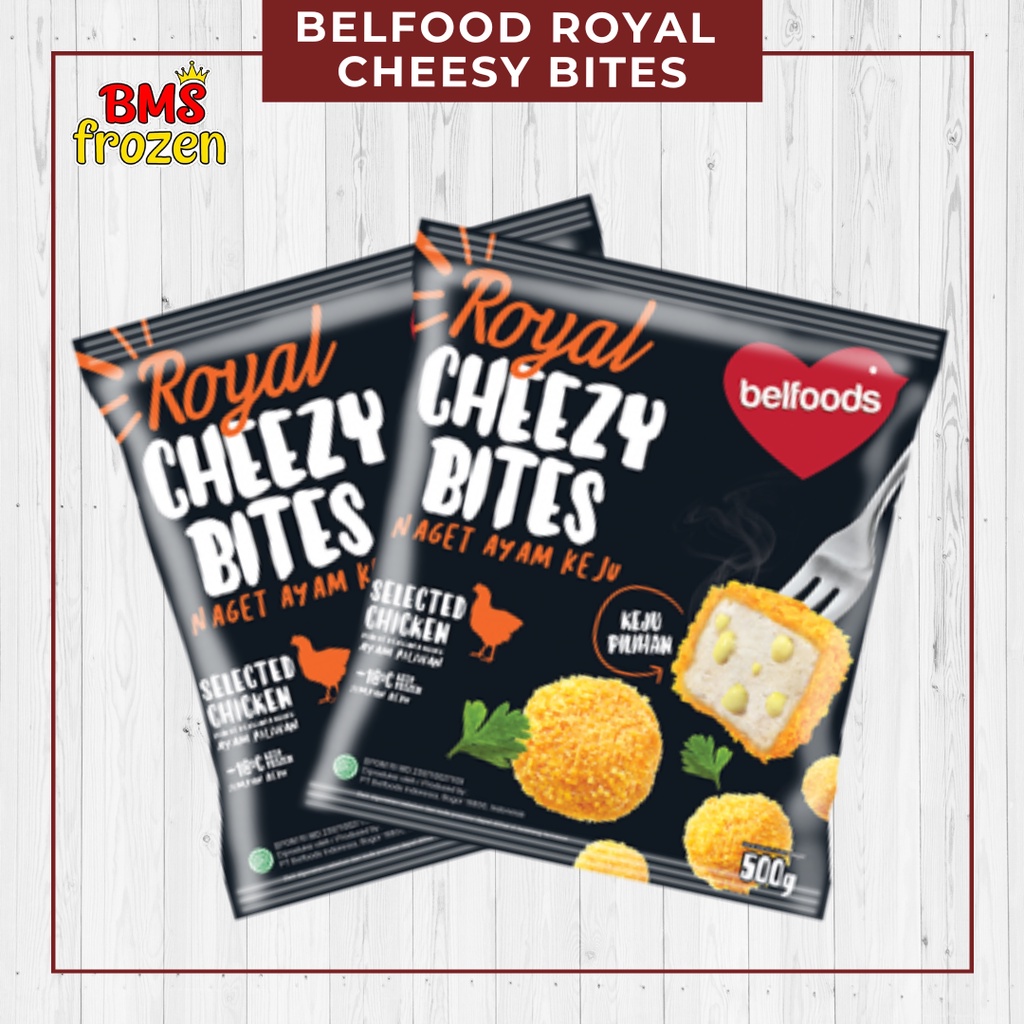 Jual BMS Frozen Food | Belfoods Nugget Royal Cheesy Bites - Coin ...