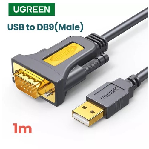 Jual USB to RS232 DB9 Adapter Serial Cable Ugreen RS-232 Converter ...