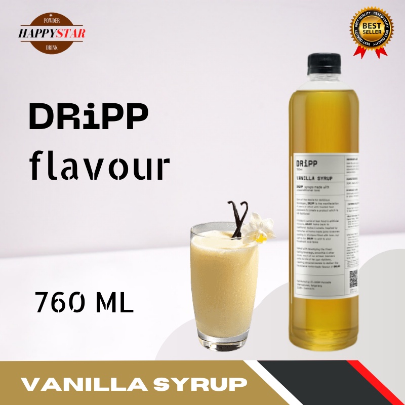 Jual Dripp Vanilla Syrup Premium Perasa Minuman berbentuk Sirup Rasa ...