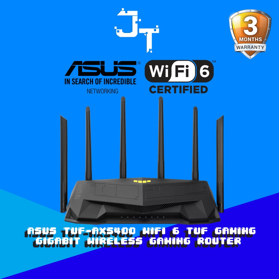 Jual ASUS TUF-AX5400 AX5400 WiFi 6 TUF Gaming Gigabit Wireless Router ...
