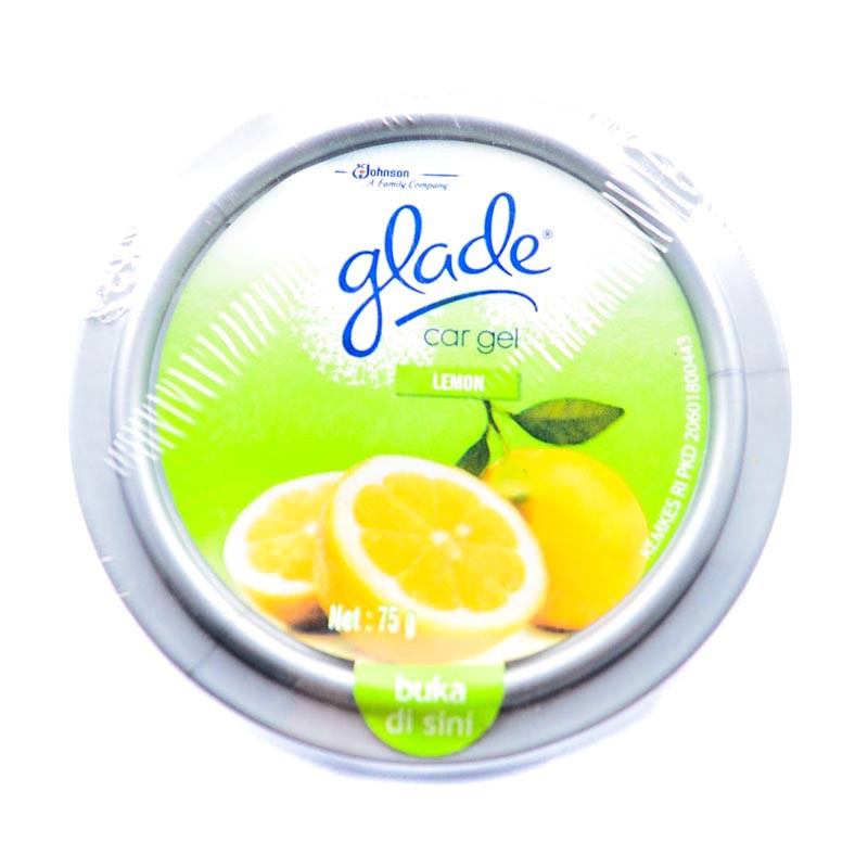 Jual Glade Car Gel Lemon Pewangi Mobil 75 gr | Shopee Indonesia