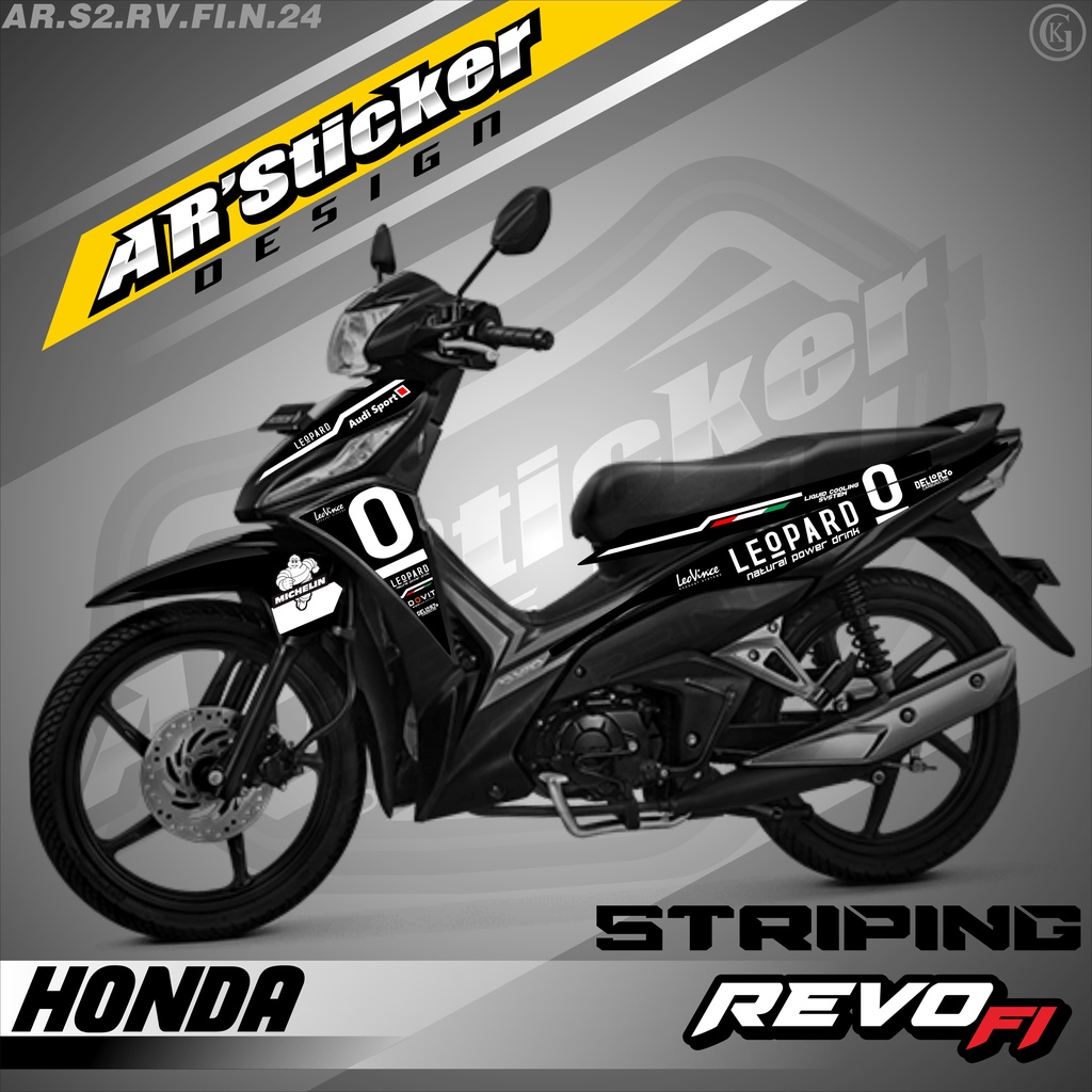 Jual Revo Sticker Striping Revo FI new - Stiker Motor REVO FIT INJEKSI ...