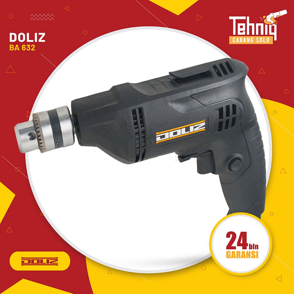 Jual Mesin Bor Tangan Genggam - Bor Listrik DOLIZ BA632 Electric Drill ...