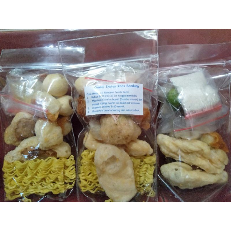 Jual Baso Aci, Seblak, Cuanki Instan (pouch kecil) | Shopee Indonesia