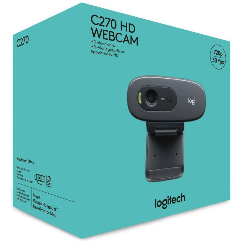 Jual Logitech C270, Logiech C505 HDC Webcam HD 720P, HD Camera, M-Tech ...