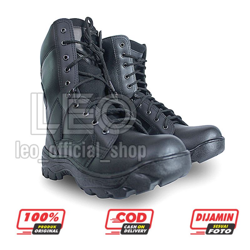 Jual Sepatu PDL G - GEGANA Sepatu Dinas PDL TNI AD Lapangan Satpam ...