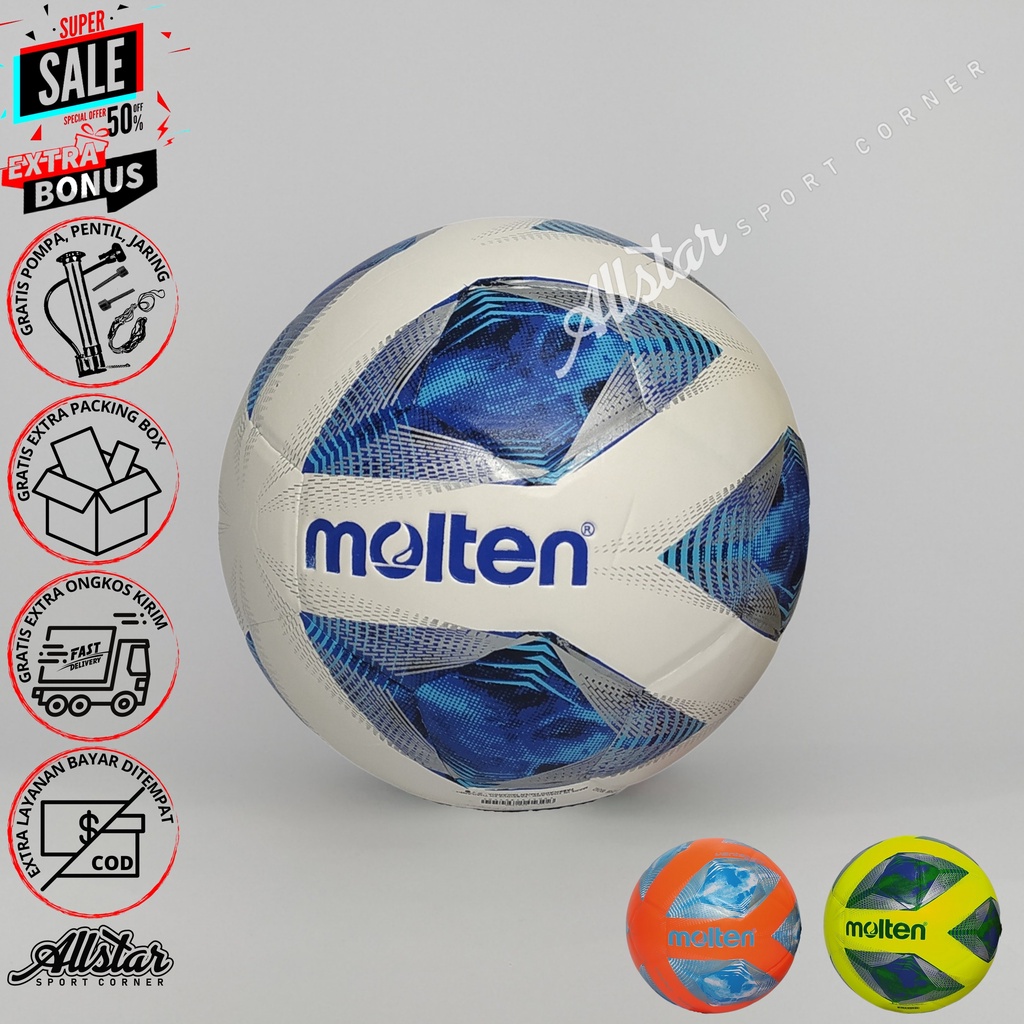 Jual MOLTEN Bola futsal size 4 original molten vantaggio AFC 1500 ...