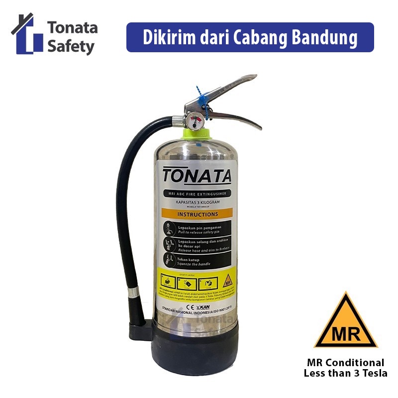 Jual APAR MRI 3 KG TONATA / ABC Powder / Set Komplit | Shopee Indonesia