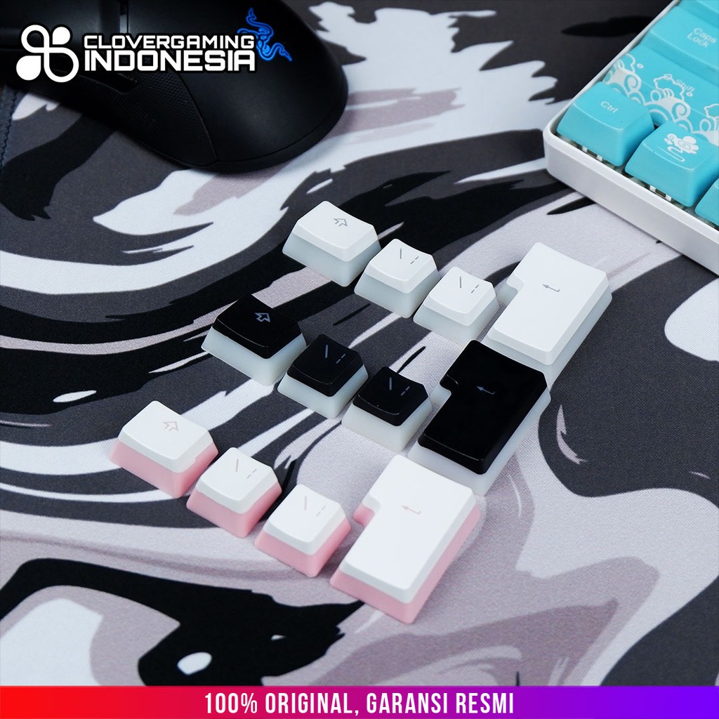 Jual Keycaps CLV Pudding Enter Letter L Set ISO Layout - PBT Double ...