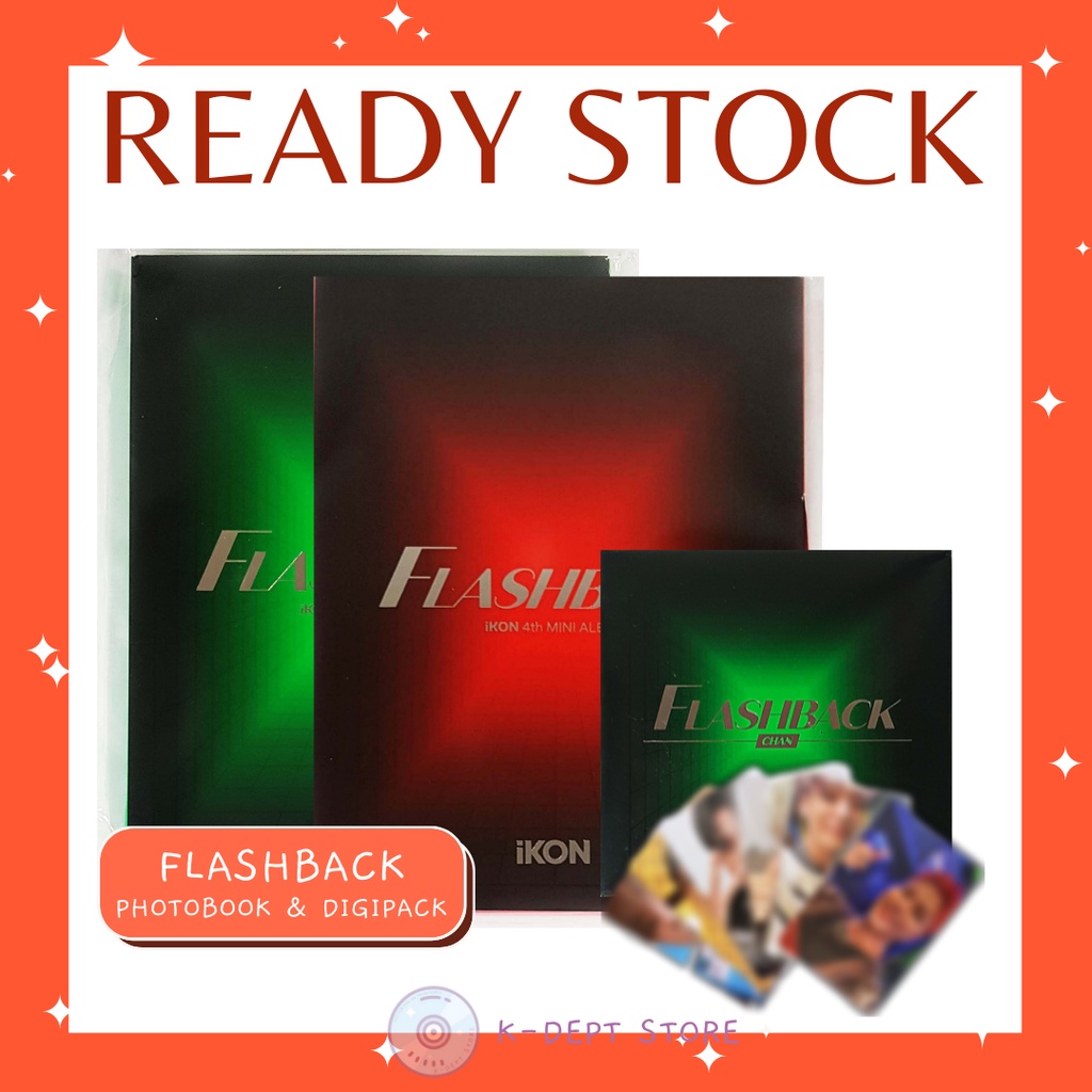 Jual IKON FLASHBACK PHOTOBOOK / DIGIPACK 4th MINI ALBUM | Shopee Indonesia