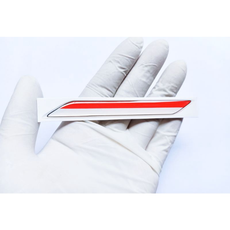 Jual Stiker timbul Strip merah putih indonesia/emblem lentur motor ...
