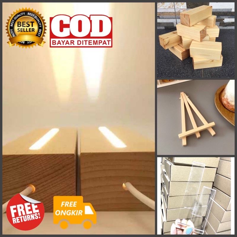 Jual Stand Akrilik Custom Kayu Led Easel | Shopee Indonesia