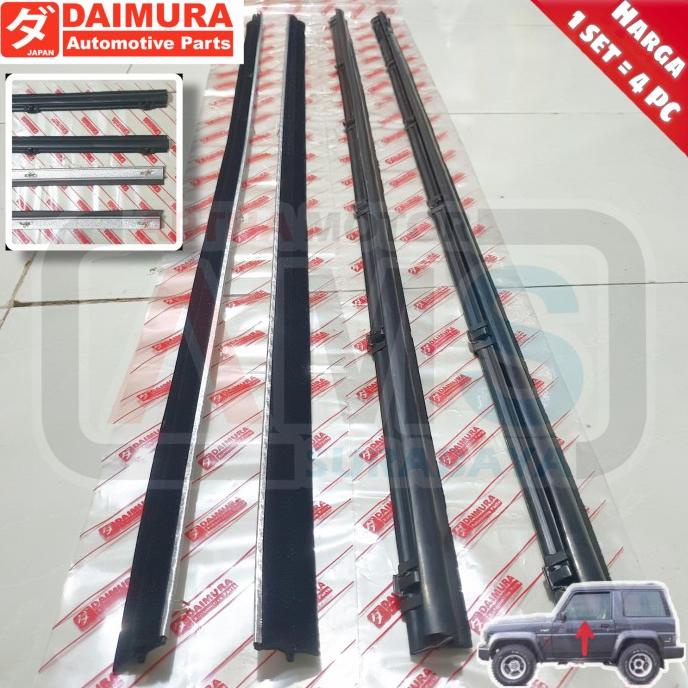Jual Karet Pelipit List Kaca Wheater Strip Feroza Ferosa Depan 1Set ...