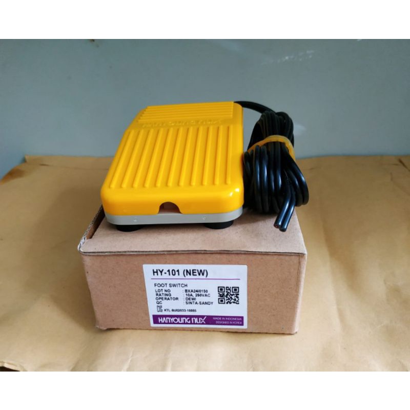 Jual FOOT SWITCH HANYOUNG HY-101N HANYOUNG | Shopee Indonesia