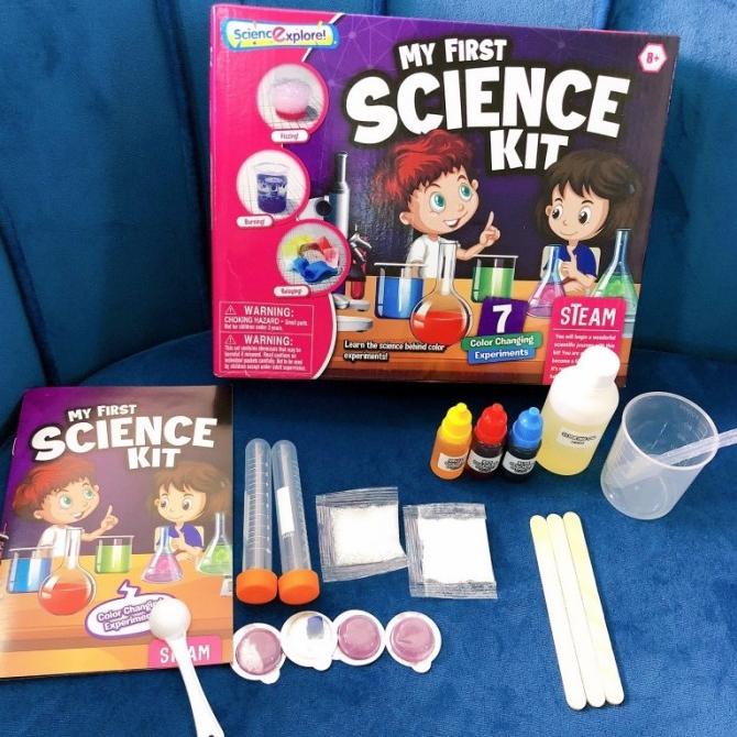 Jual my first science kit 7 colors experiment belajar sains untuk anak ...