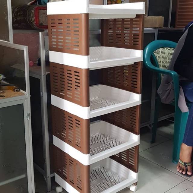 Jual RAK PLASTIK / SERBAGUNA / RAK SUSUN / RAK BUKU / RAK DAPUR / RAK ...