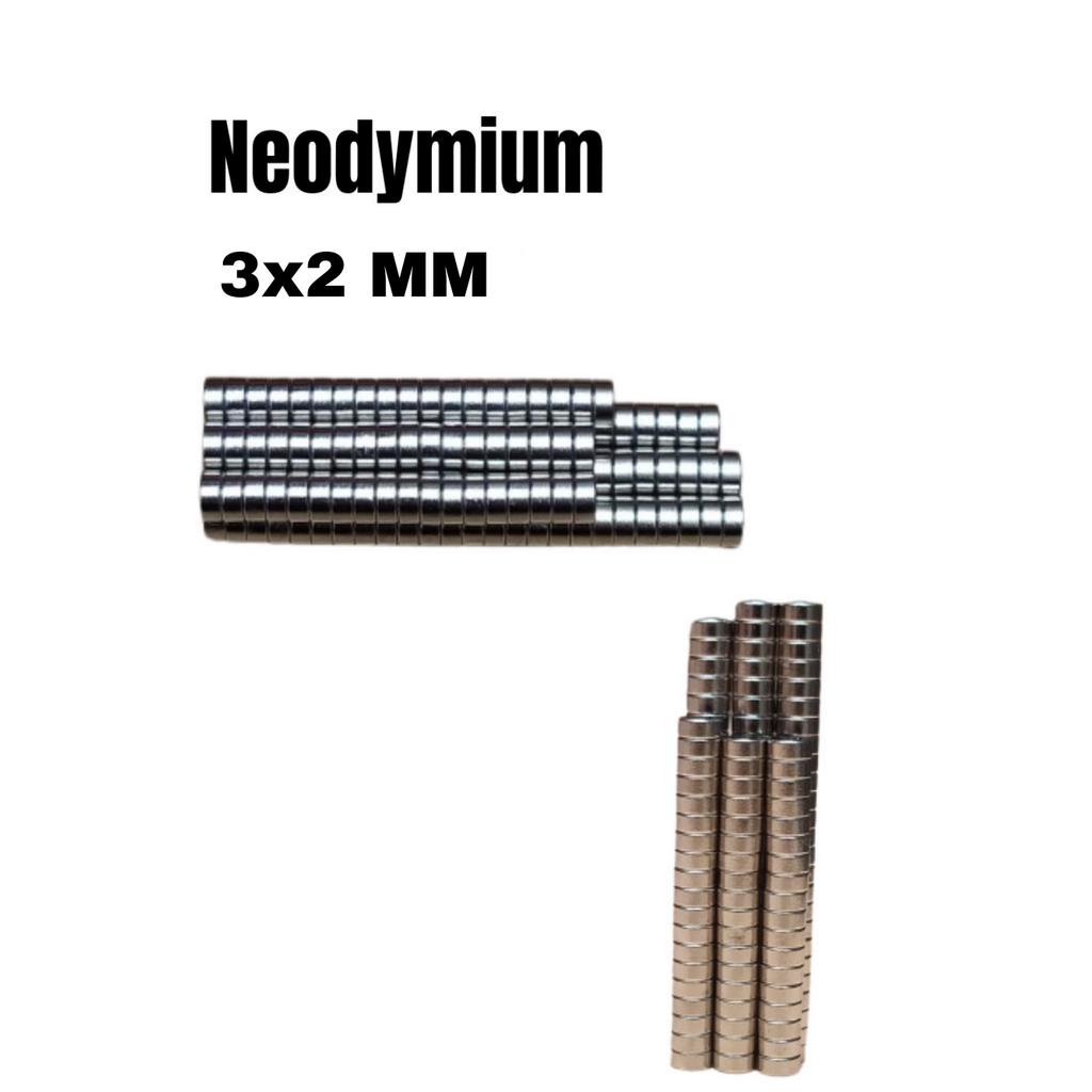 Jual magnet neodymium 3x2mm | Shopee Indonesia