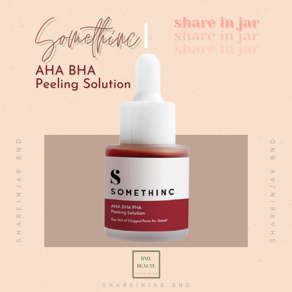 Jual SHARE IN JAR SOMETHINC AHA BHA PHA Peeling Solution Somethinc ...