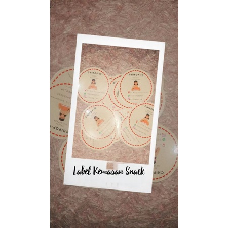Jual Sticker/Label Kemasan Berbagai Macam Produk/Logo | Shopee Indonesia