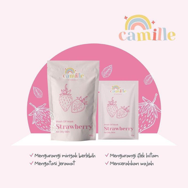 Jual Camille Beauty Mask BPOM Camilee Masker Wajah Organik Facemask Organic Original [READY ...