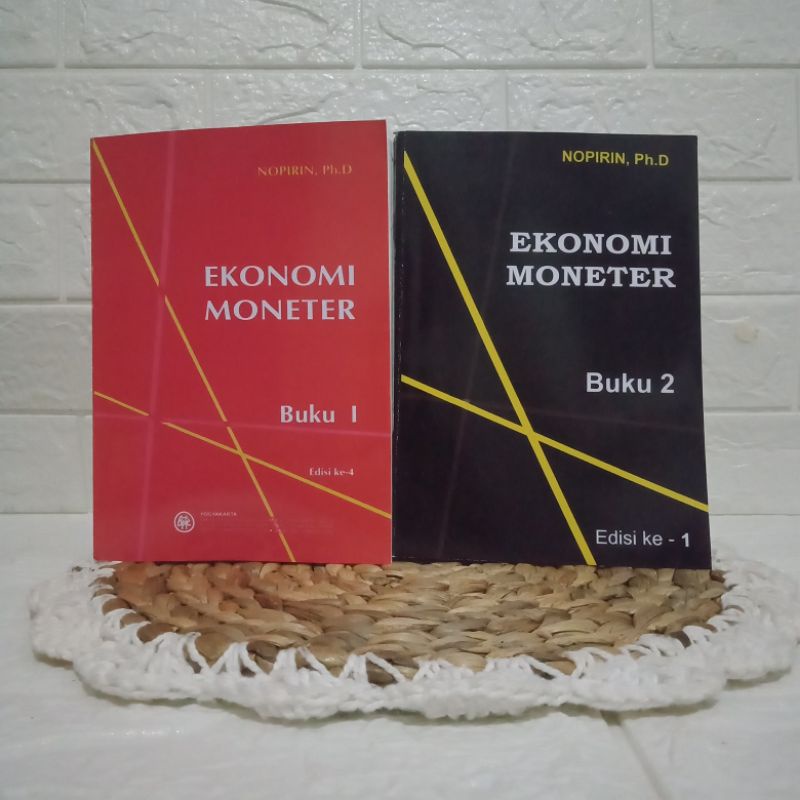 Jual Ekonomi Moneter Buku 1 dan 2 Penulis: Nopirin | Shopee Indonesia