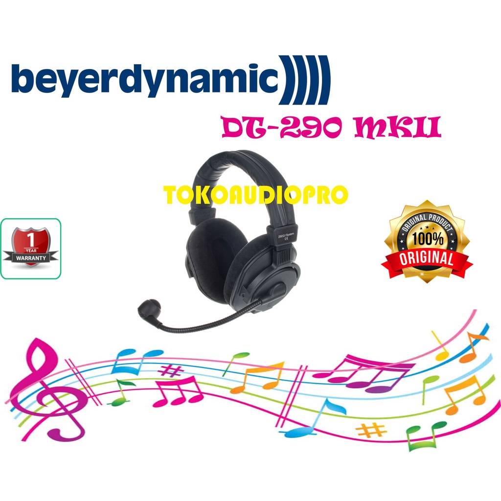 Jual Beyerdynamic DT 290 MK2 - Broadcast and Intercom Headphone ...