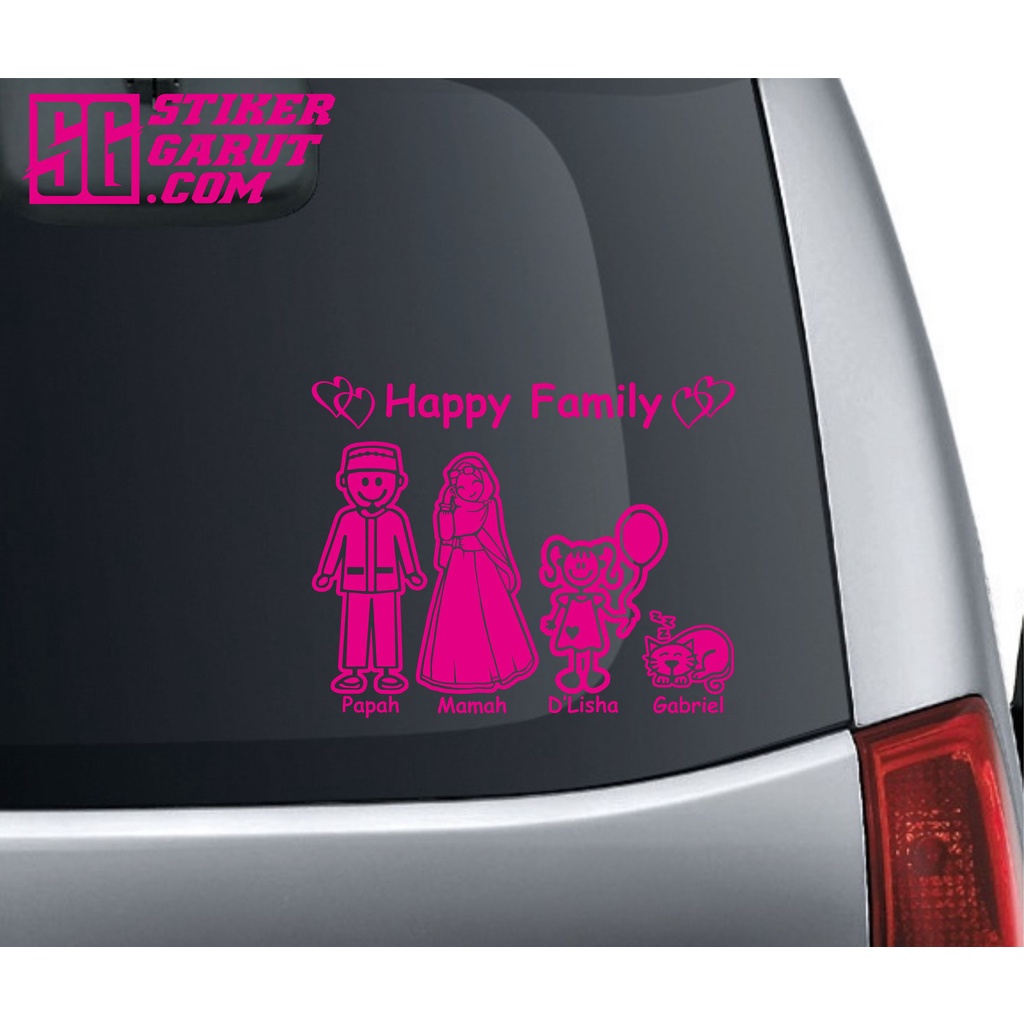 Jual STIKER HAPPY FAMILY | Shopee Indonesia