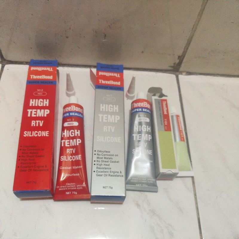 Jual Lem Threebond Packing 75 gram 25 Gram High Temp Vespa | Shopee ...