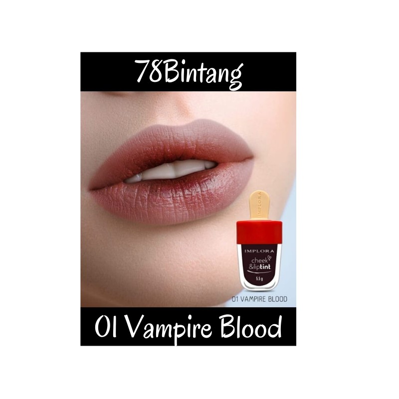 Jual 78Bintang Implora Liptint 01 Vampire Blood - IMPLORA Cheek ... Jual 78Bintang Implora Liptint 01 Vampire Blood - IMPLORA Cheek ...