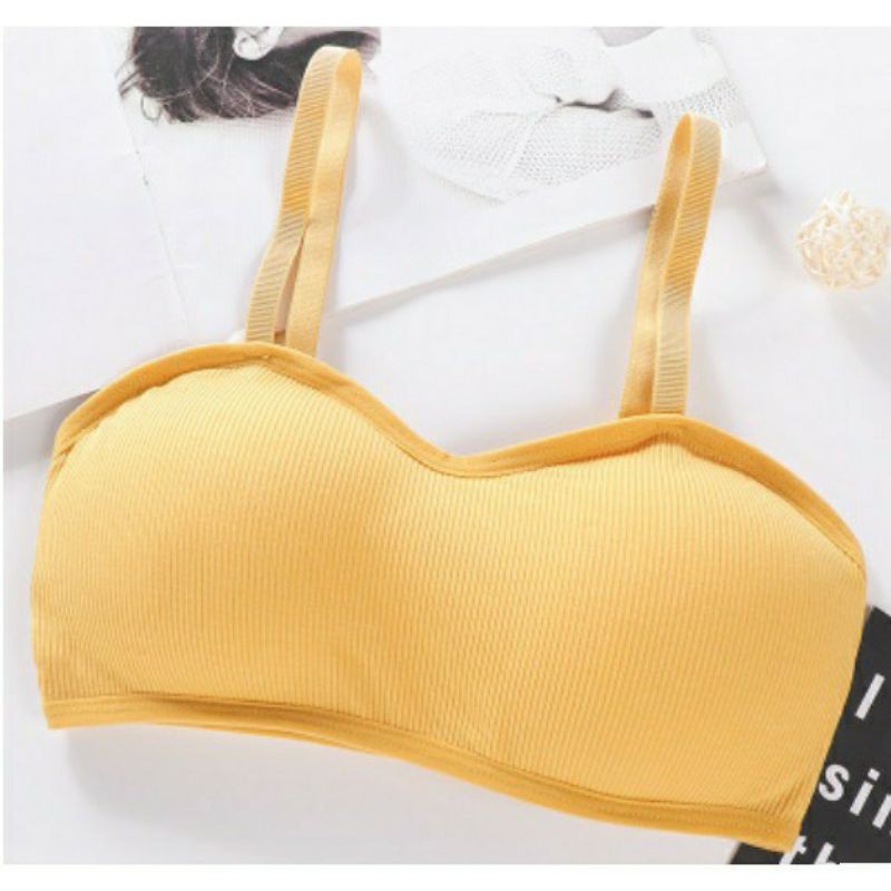Jual BH Bra Wanita Tanpa Kawat Pakaian Dalam bralette Push Up kutang ...