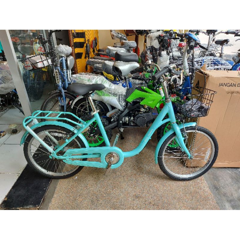 Jual sepeda mini 20 inch Polygon Coastal Green terbaru | Shopee Indonesia