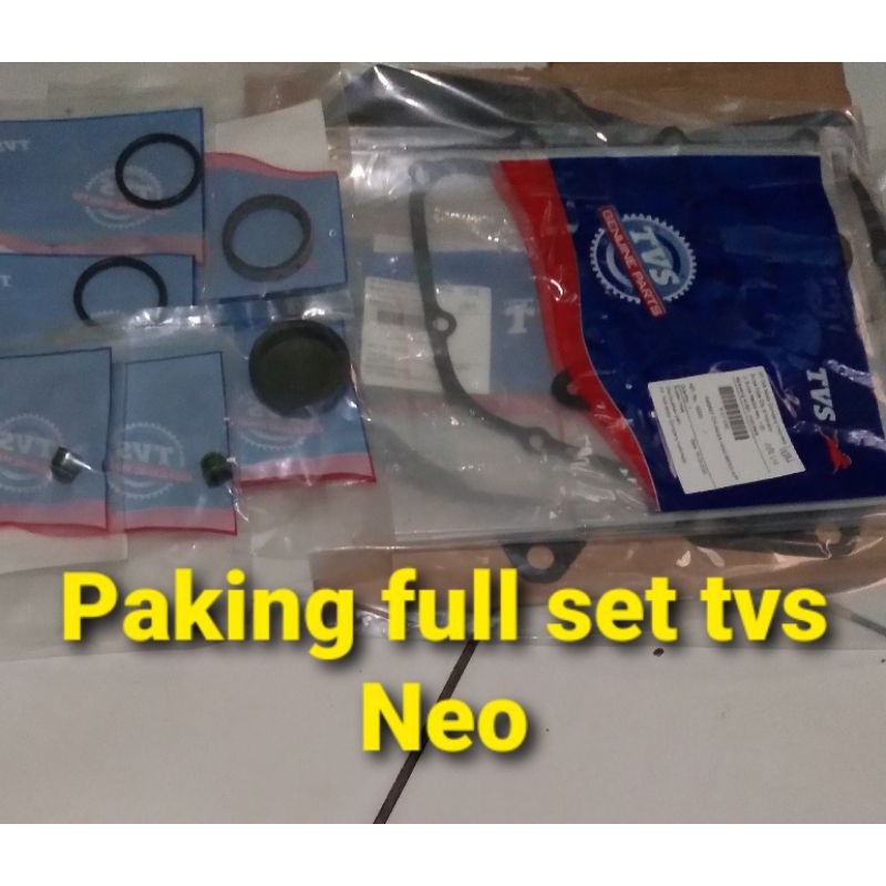 Jual Paking gasket full set TVS NEO 110 original Packing fullset ...