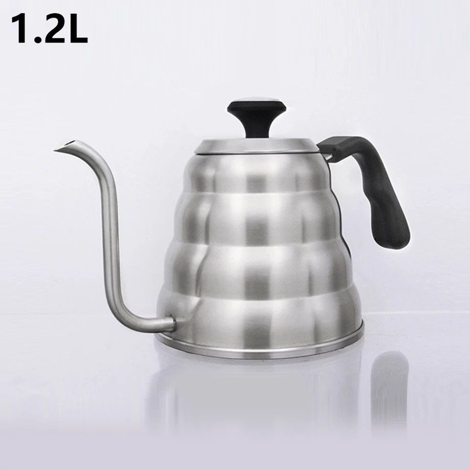 Jual Teko Leher Angsa Ceret GOOSENECK KETTLE 1,2Ltr KOPI Pour Over Drip ...