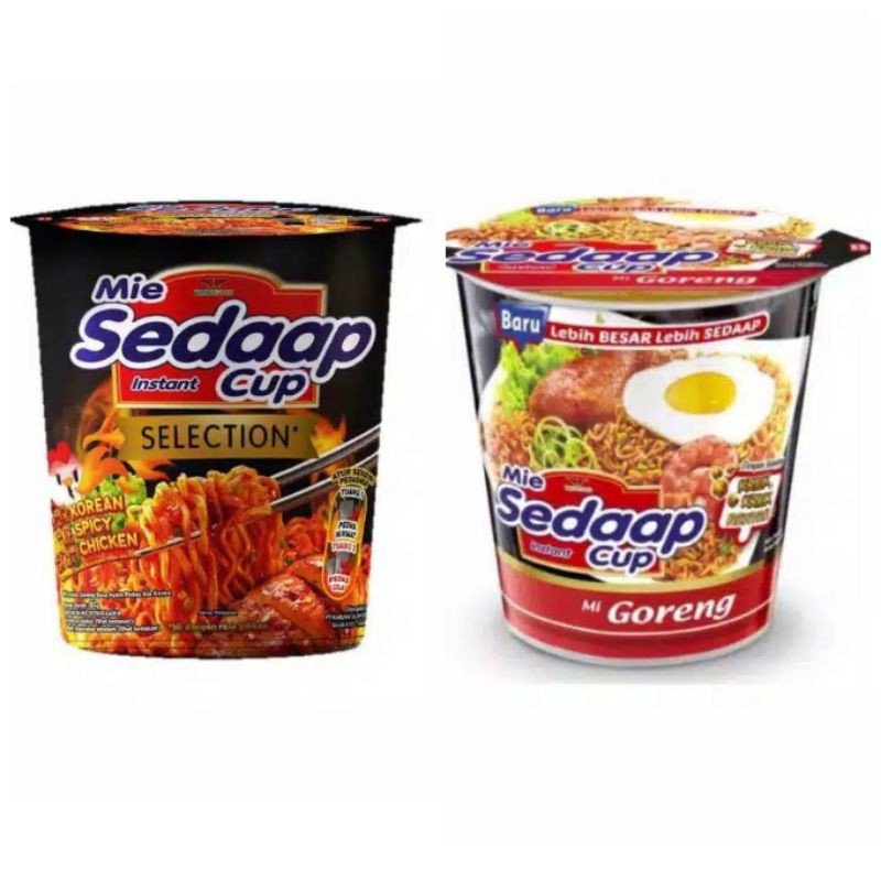 Jual Mie Sedaap Goreng Cup 85gr / Mie Sedaap Cup Korean Spicy Chicken ...