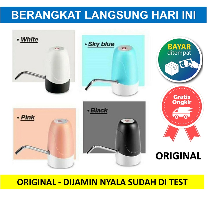 Jual Pompa Automatics Full colour K7 Elektrik Mini Air Minum Aqua Galon ...