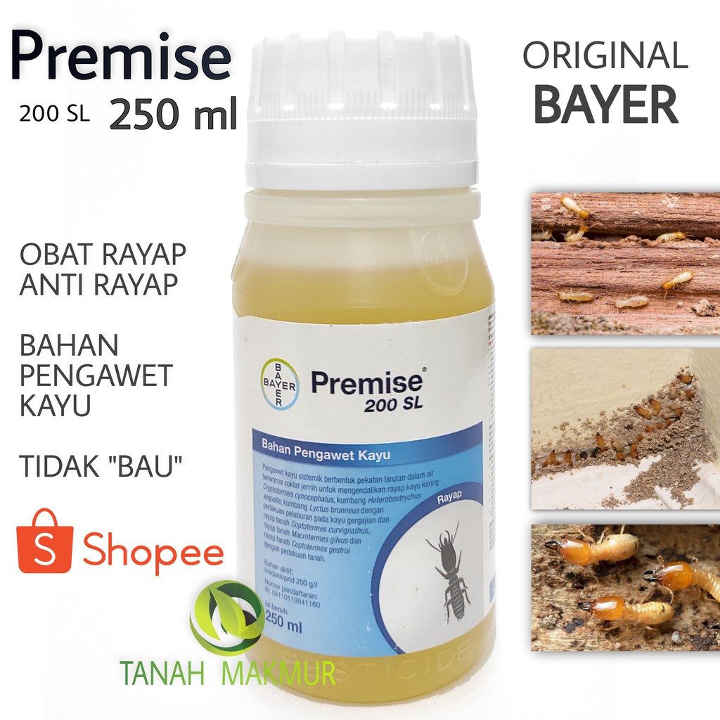 Jual Premise 250ml 200SL Obat Anti Rayap Kayu Bayer Tidak Bau PALING ...